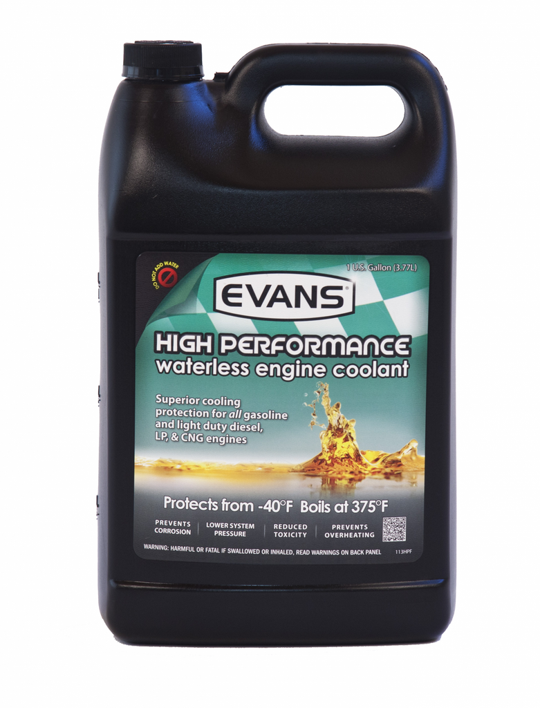 Waterless High Performance/ Heavy Duty Engine Coolant Gallon Evans Coo ...