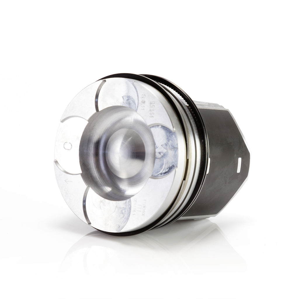 MAHLE 7.3L .080" Fly Cut Piston With Rings 1994-2003 Ford/Navistar Pow ...