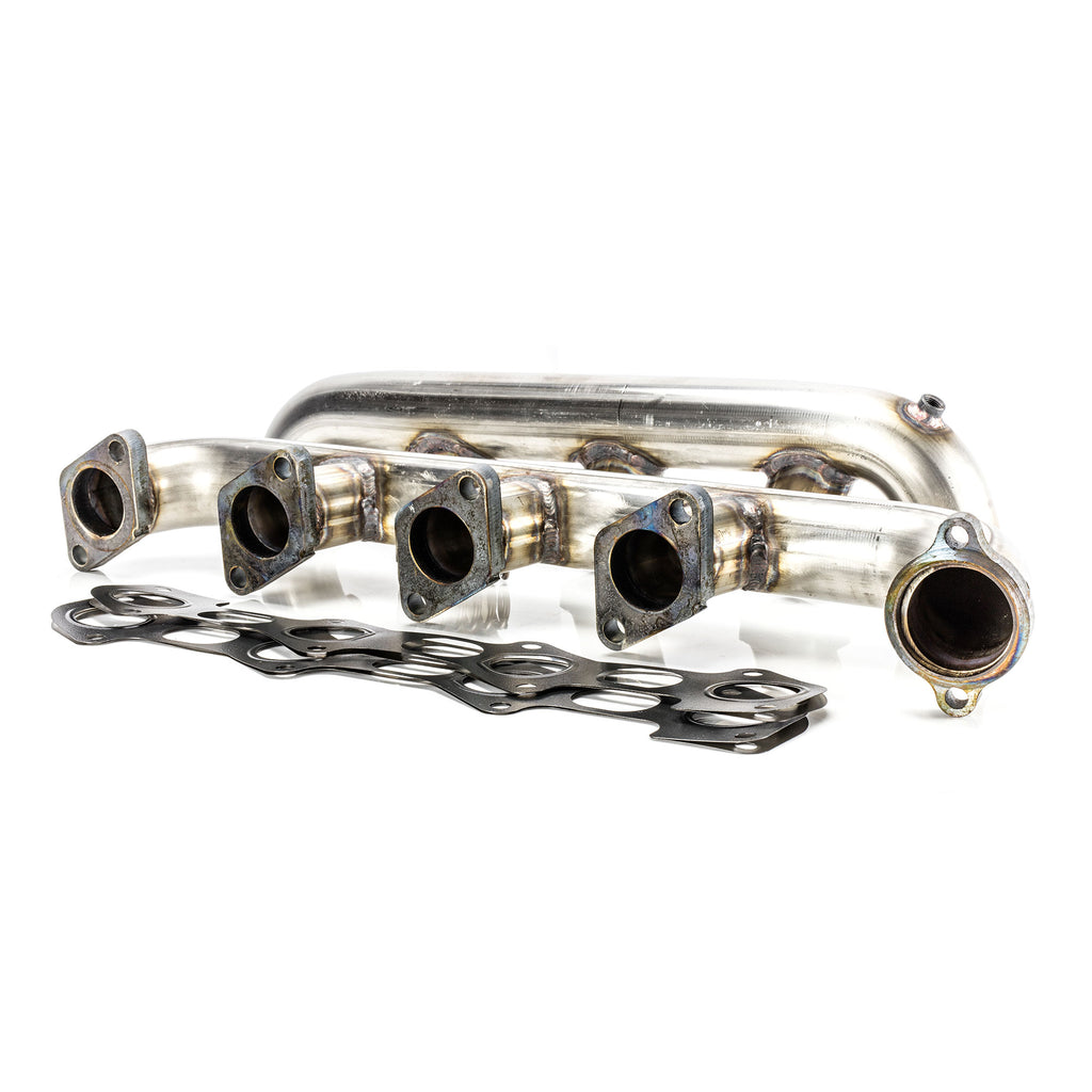 6.0L Ford Power Stroke 304 Stainless Steel Tubular Exhaust Manifold Se ...