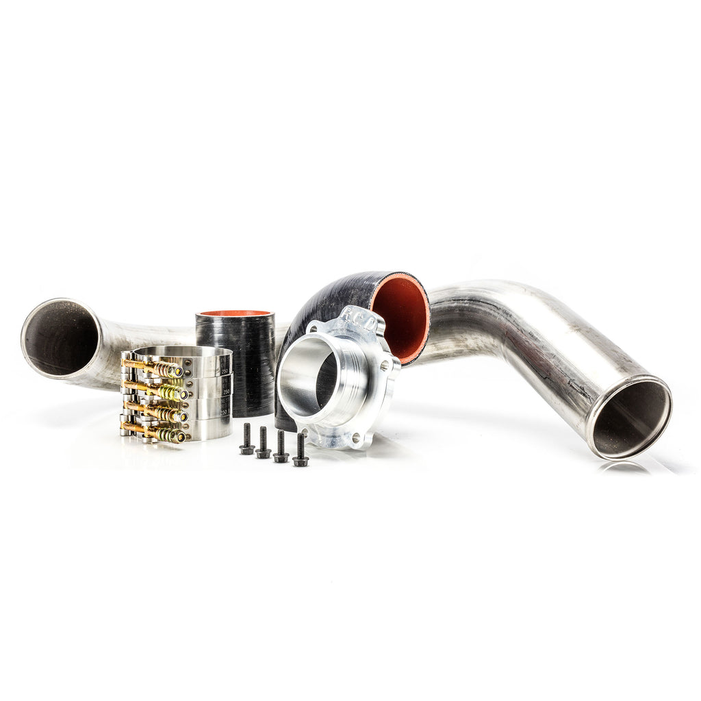 6.4L Ford Power Stroke 3' 304 SS CAC Tube | RCD Performance