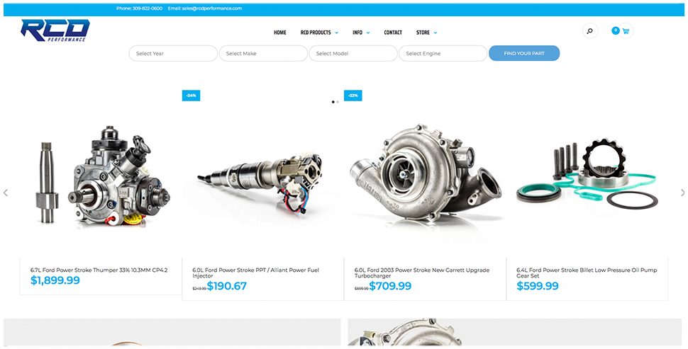 RCD Performance Store